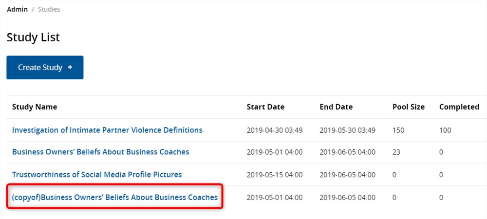How to Clone a Study | Q Method Software