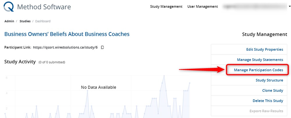 How to Manage Participation Codes | Q Method Software