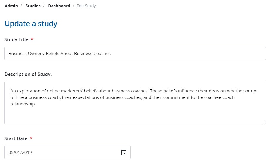 How to Edit a Study | Q Method Software